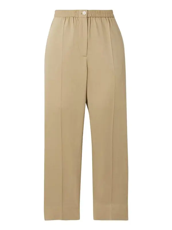 JOSEPH Tottenham Crepe Tapered Pants - Sand