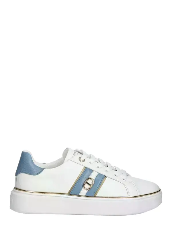 TWINSET Contrasting-stripes Platform Sneakers - White