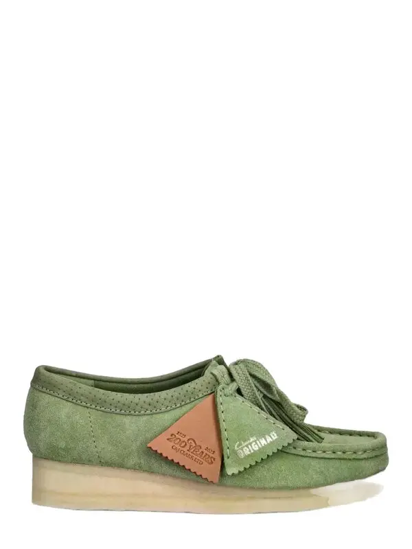 Clarks Fringe Detail Desert Boots - Green