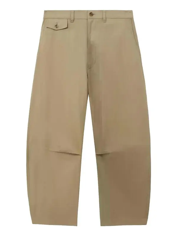 Comme Des Garçons Triple Layer Wide-leg Trousers - Neutrals