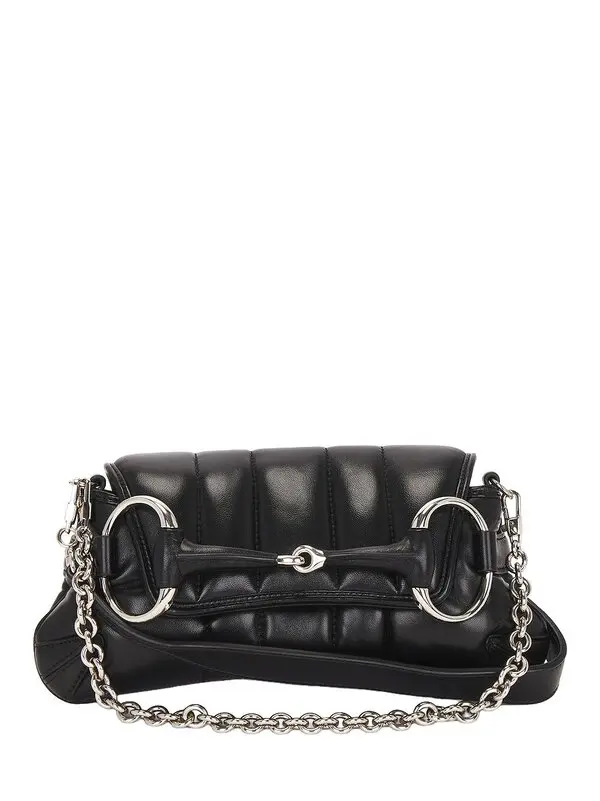 Gucci Horsebit Clutch - Black