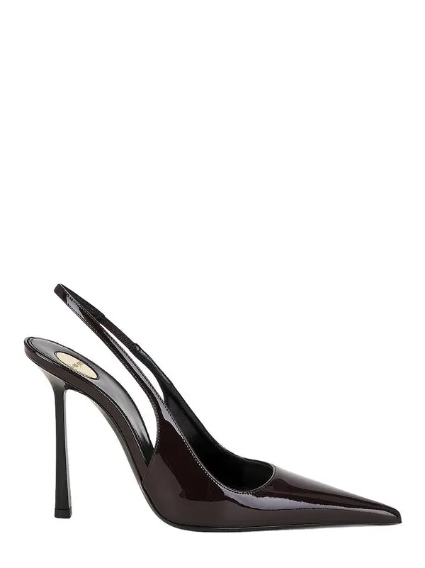 Saint Laurent Casanova Pump - Marron Glace