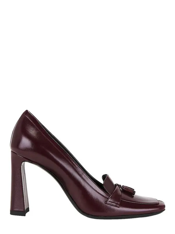 Saint Laurent Costume Pumps - Vintage Bordeaux