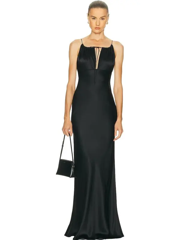 NILI LOTAN Ardelle Gown - Black