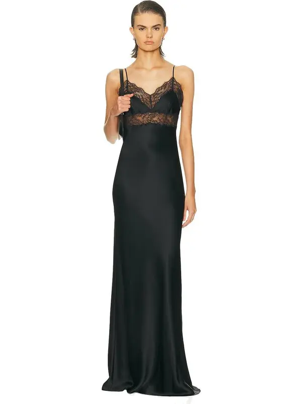 NILI LOTAN Adelie Gown - Black