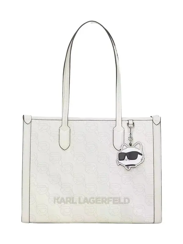 Karl Lagerfeld Ikon Tote Bag - White