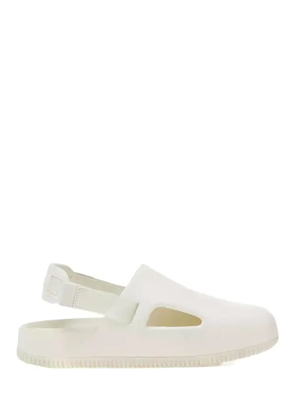 Nike Debossed-logo Slingback Mules - White
