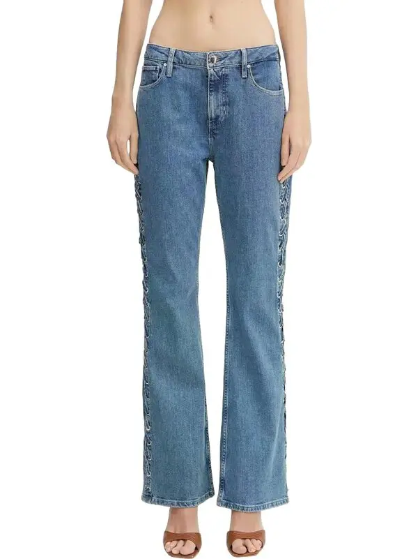 Guess Lace-up Jeans - Blue