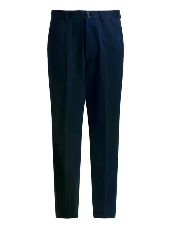 Brunello Cucinelli Cotton Trousers - Blue