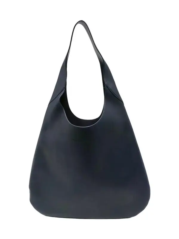 Carven Tommaso Leather Shoulder Bag - Blue
