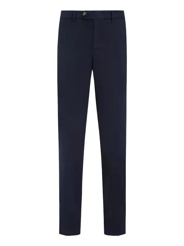 Brunello Cucinelli Button-fly Trousers - Blue