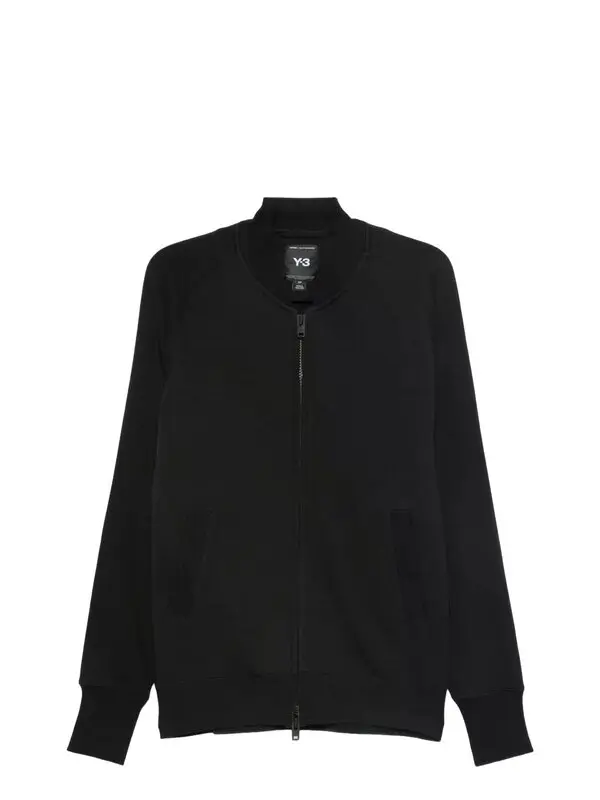 Y3 Track Zip-front Sweatshirt - Black