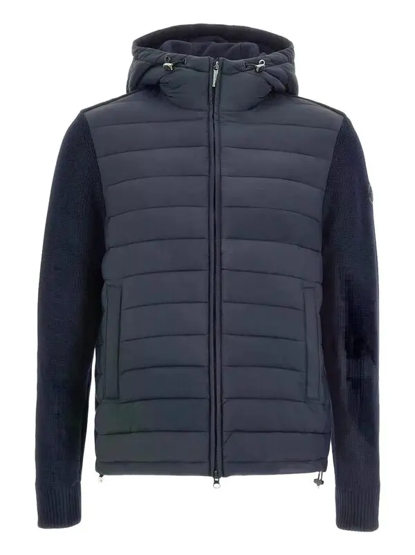 COLMAR Quilted Hooded Jacket - Blue