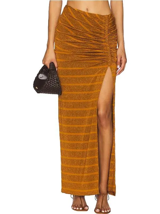 Azulu Marina Skirt - Cognac