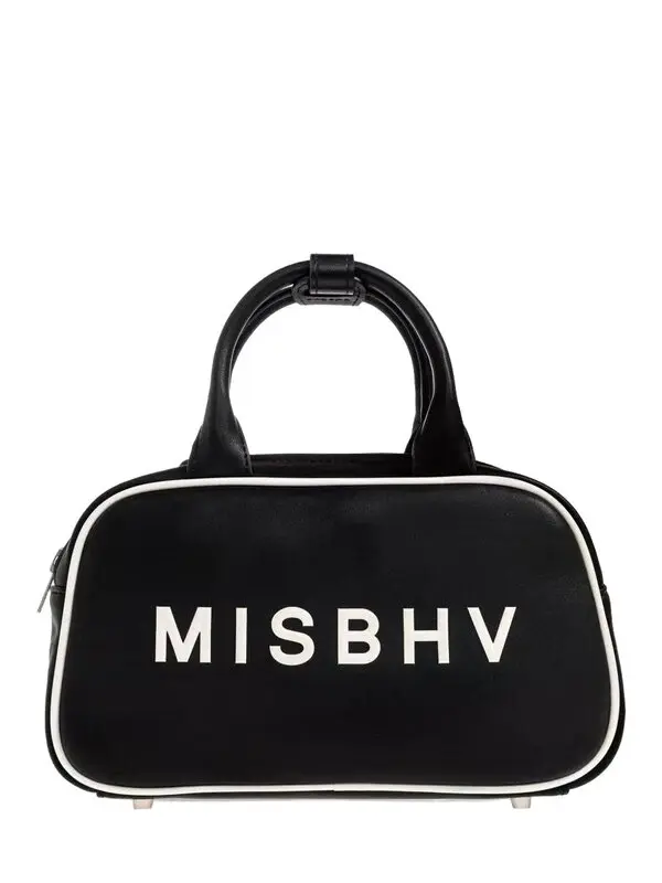 MISBHV Logo-plaque Top Handle Tote - Black