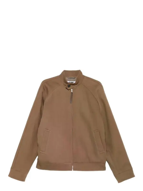 Moschino Zip-fastening Bomber Jacket - Brown