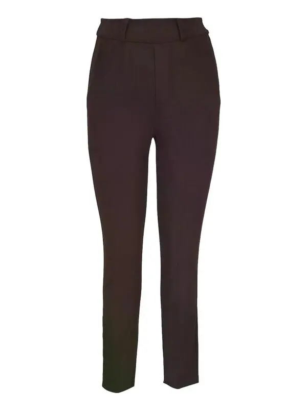 Frank & Eileen Elasticated-waistband Trousers - Brown