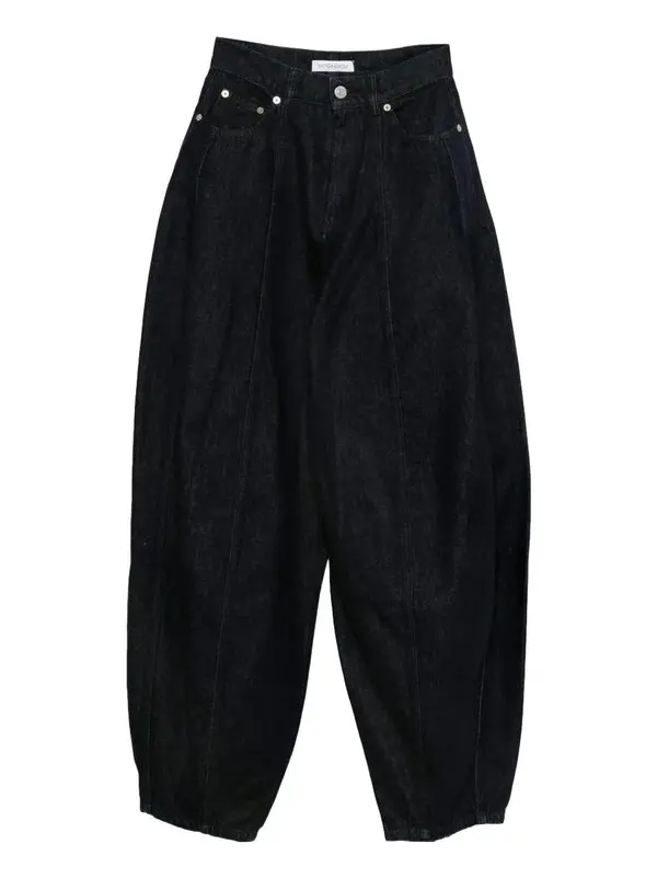 Viktor & Rolf Panelled Balloon-shaped Jeans - Blue
