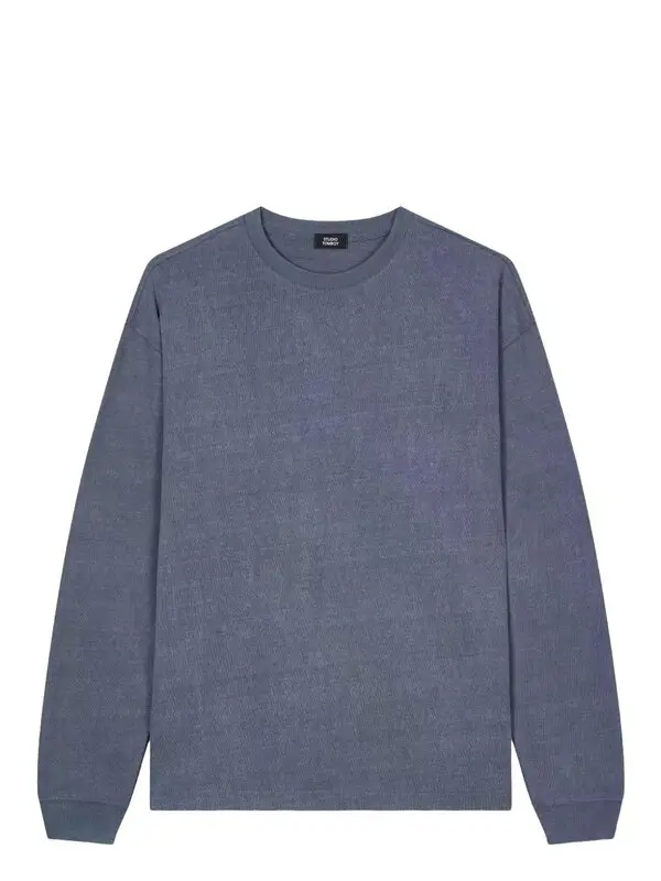 STUDIO TOMBOY Pigment Long-sleeve T-shirt - Blue