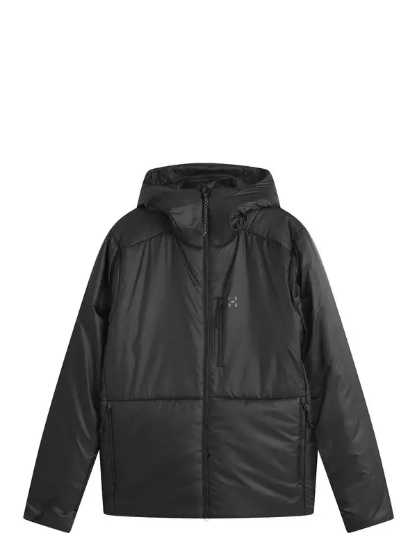 HAGLOFS Breeze Mimic Insulated Hooded Jacket - True Black