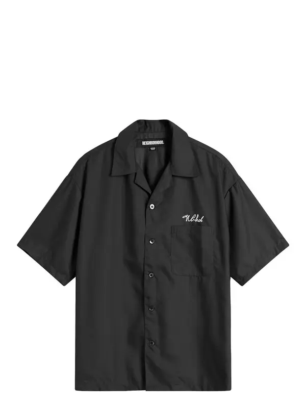 NEIGHBORHOOD Solid Hawaiian Shirt - Black