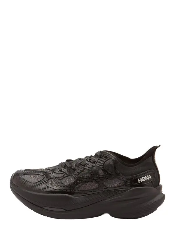 Hoka One One U Mach X Caged Sneaker - Black/midnight Blue