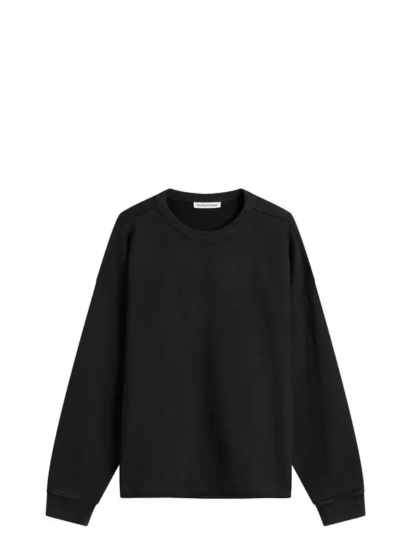 You Must Create Studio Crewneck Sweatshirt - Black