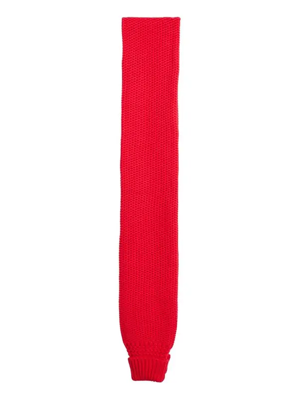 You Must Create Sleeve Scarf - Red