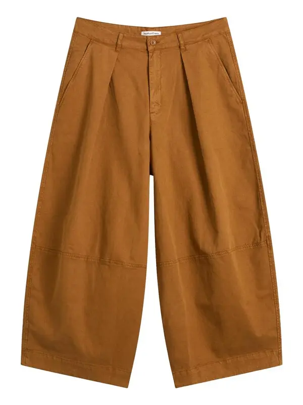 You Must Create Deadbeat Garment Dyed Trousers - Clay