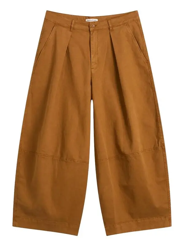 You Must Create Deadbeat Garment Dyed Trousers - Clay