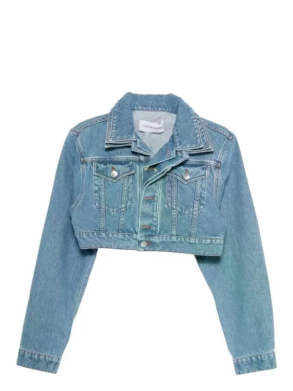 Viktor & Rolf Triple Layer Denim Jacket - Blue
