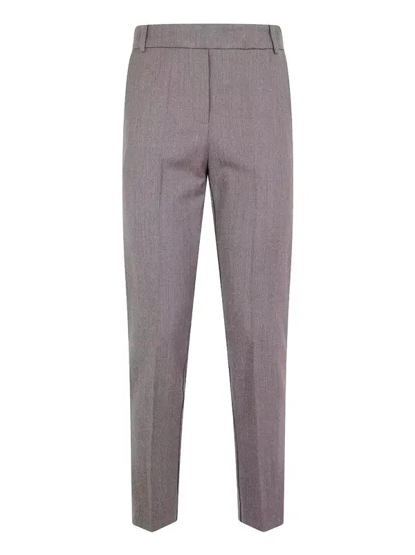 KILTIE Elastic-waist Trousers - Brown