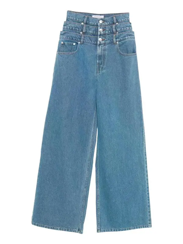 Viktor & Rolf Triple-layer Jeans - Blue