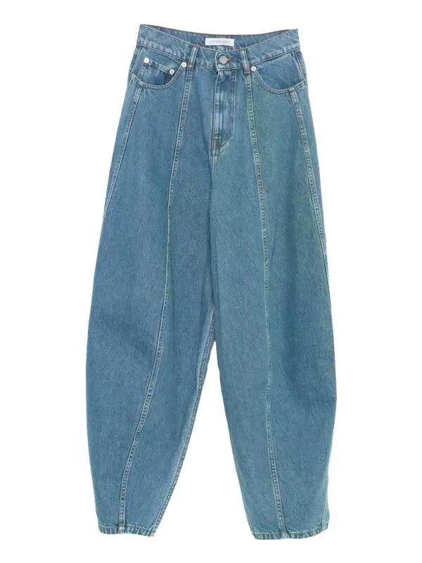 Viktor & Rolf Panelled Balloon-shaped Jeans - Blue