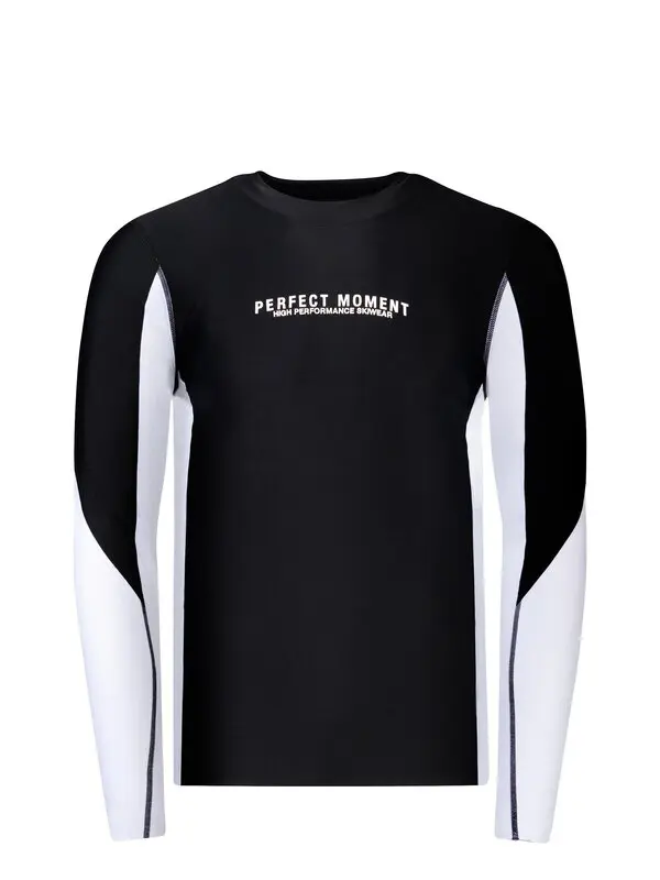 Perfect Moment Compression Base Layer Top - White-black