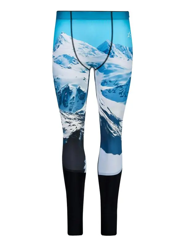 Perfect Moment Compression Base Layer Bottoms - Landscape
