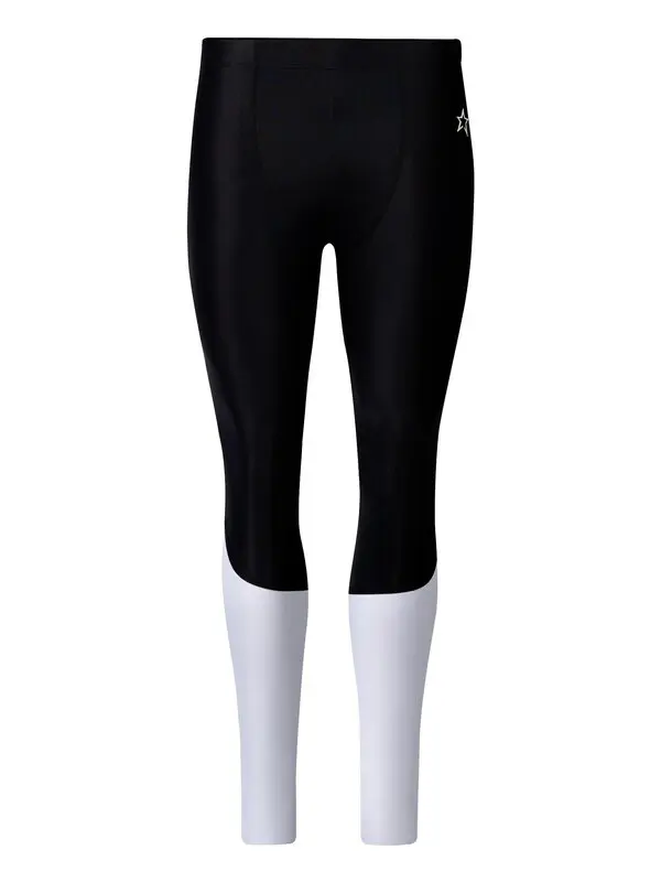 Perfect Moment Compression Base Layer Bottoms - White-black