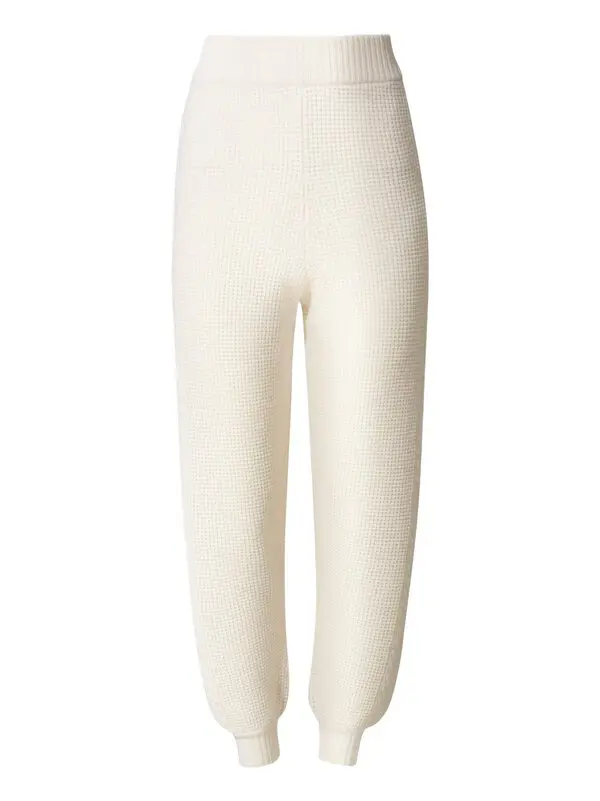 Perfect Moment Crystal Merino Wool Jogger - Cream