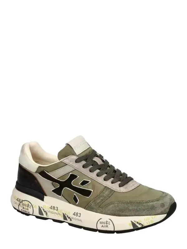 Premiata Mick 7720 Lace-up Sneakers - Green