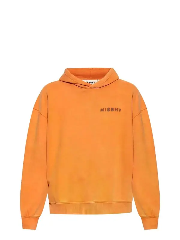 MISBHV Logo-print Hoodie - Orange