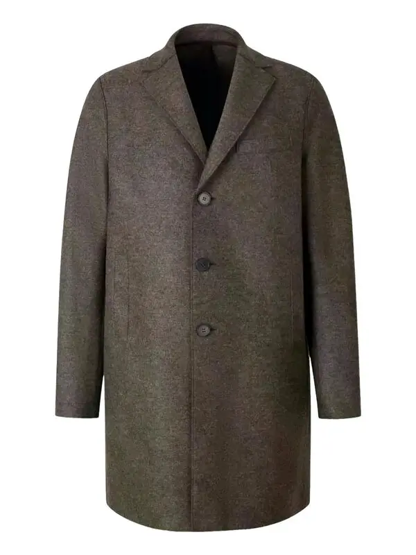Harris Wharf London Button-fastening Coat - Brown