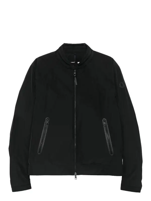 Moncler Quilted Diamond-pattern Jacket - Black
