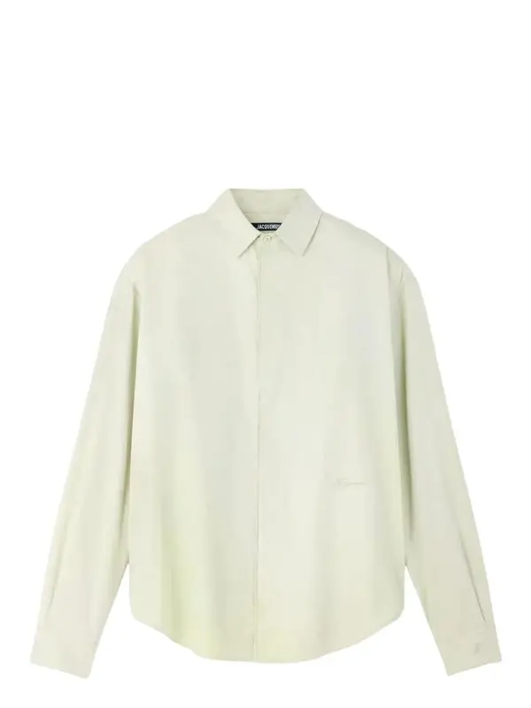 Jacquemus The Simon Cotton Shirt - Green