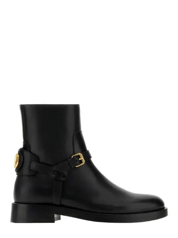 Valentino Garavani Vlogo Signature Ankle Boots - Black