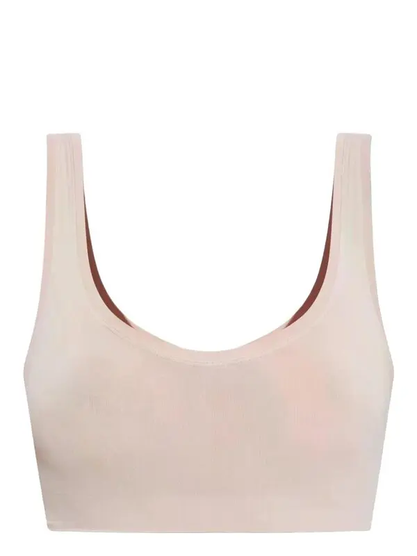 Hanro Scoop-neck Crop Top - Pink