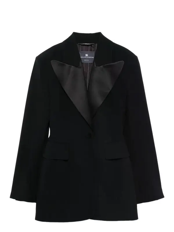 Ermanno Scervino Single-breasted Blazer - Black