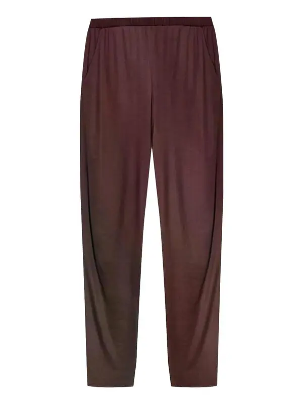 Hanro Elastic-waistband Trousers - Red