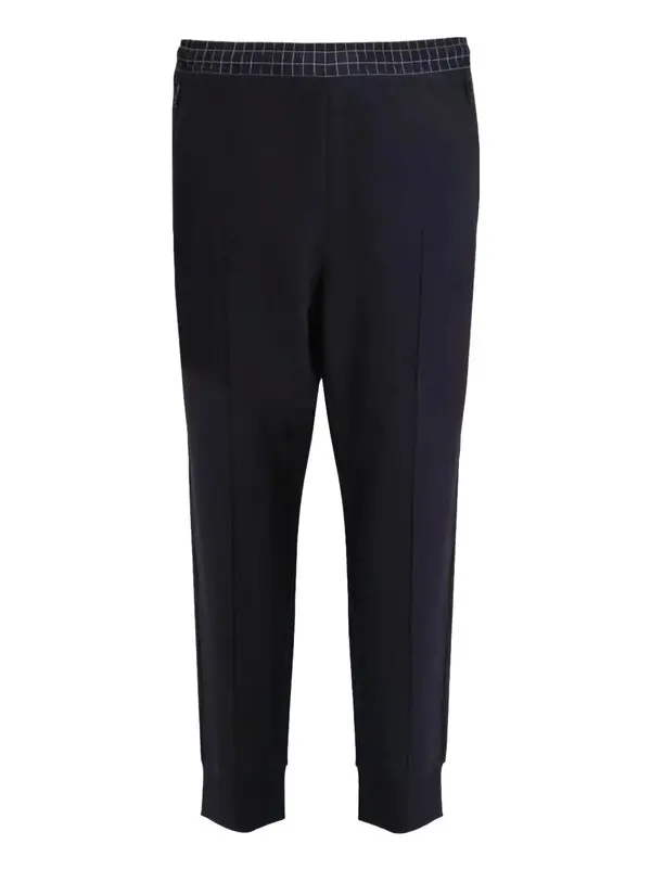BOSS Grid-waistband Joggers - Black