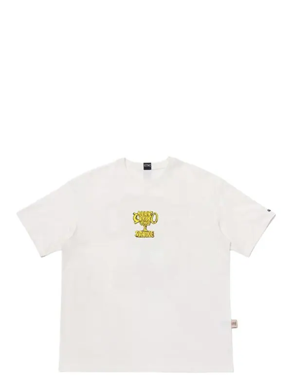 Stance Trophy-print Cotton T-shirt - White
