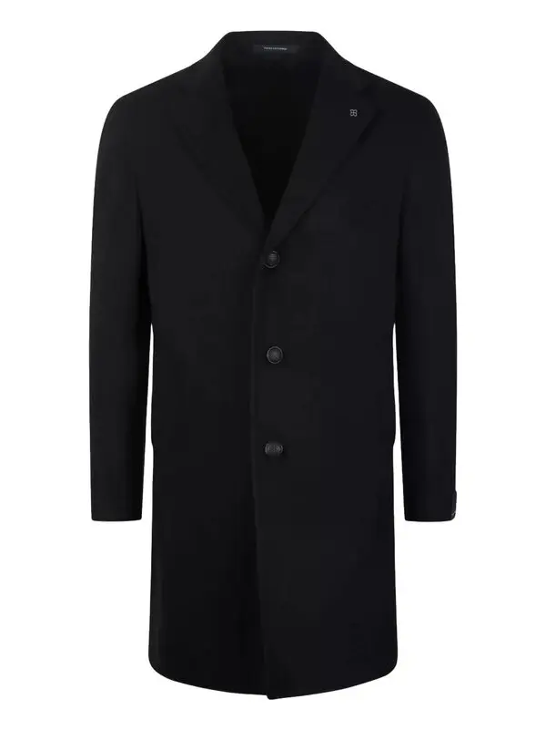 Tagliatore Three-button Coat - Black